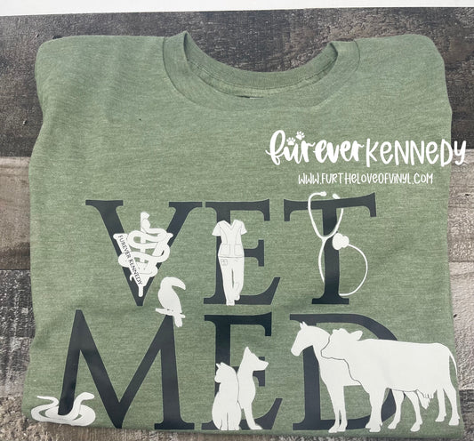Apparel: Veterinary Medicine Designs – Furever Kennedy